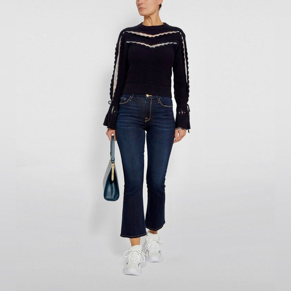 Frame Denim | Jeans | Frame Denim Le Crop Mini Boot Jeans | Poshmark